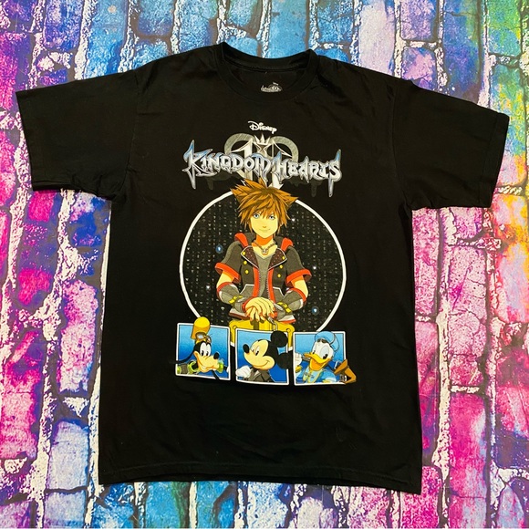 MAD Engine | Shirts | Disney Kingdom Hearts Iii Mens Sora Mickey Mouse ...